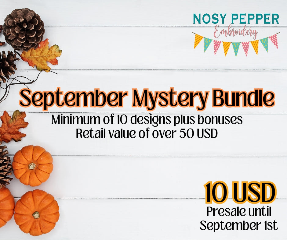 September 2024 Mystery Bundle--PLEASE READ – Nosy Pepper Patterns