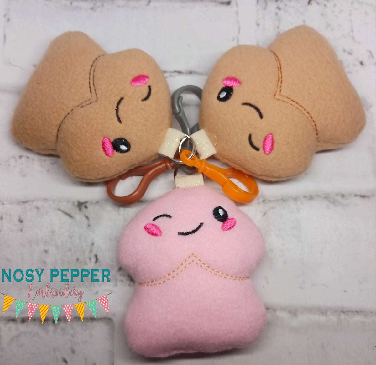 Penis mini stuffie machine embroidery design machine embroidery design ...