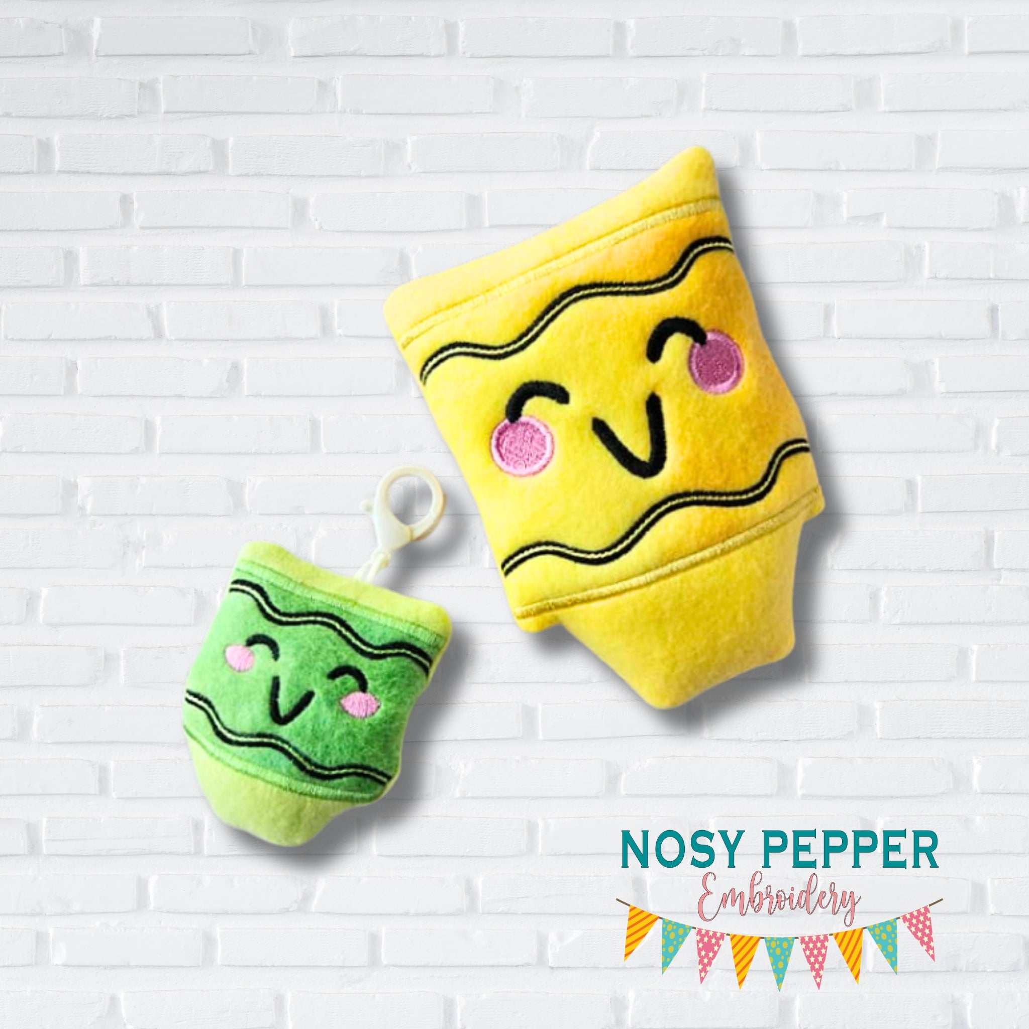 Crayon stuffie (5 sizes included) 2024 SKILL BUILDER BUNDLE machine em ...