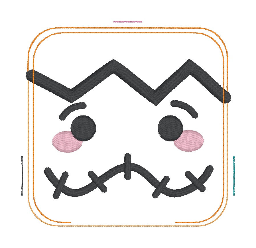 Frank mini stuffie machine embroidery design DIGITAL DOWNLOAD – Nosy ...