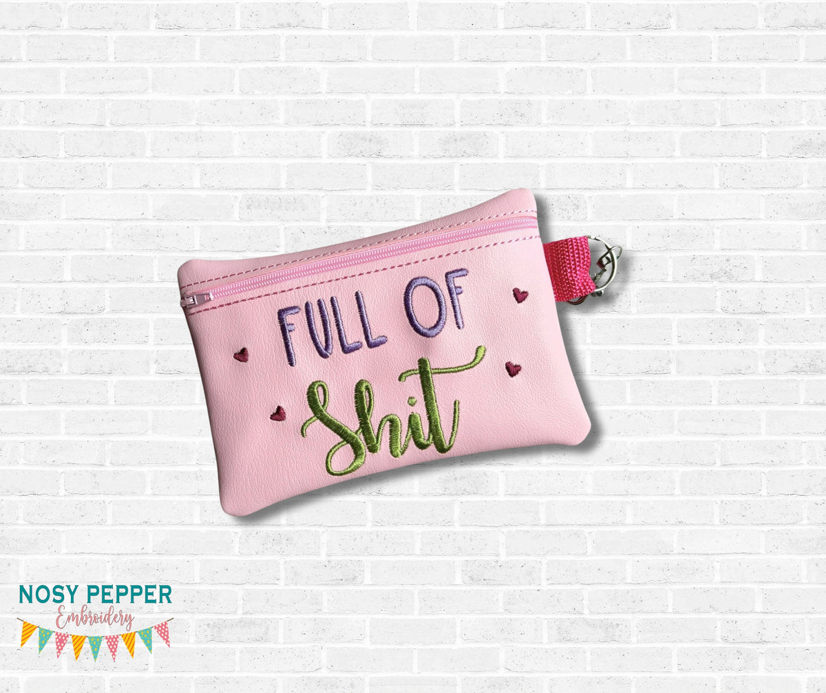 Full Of Sh!t ITH Bag Oct '24 Mystery Bundle embroidery design (5 sizes ...
