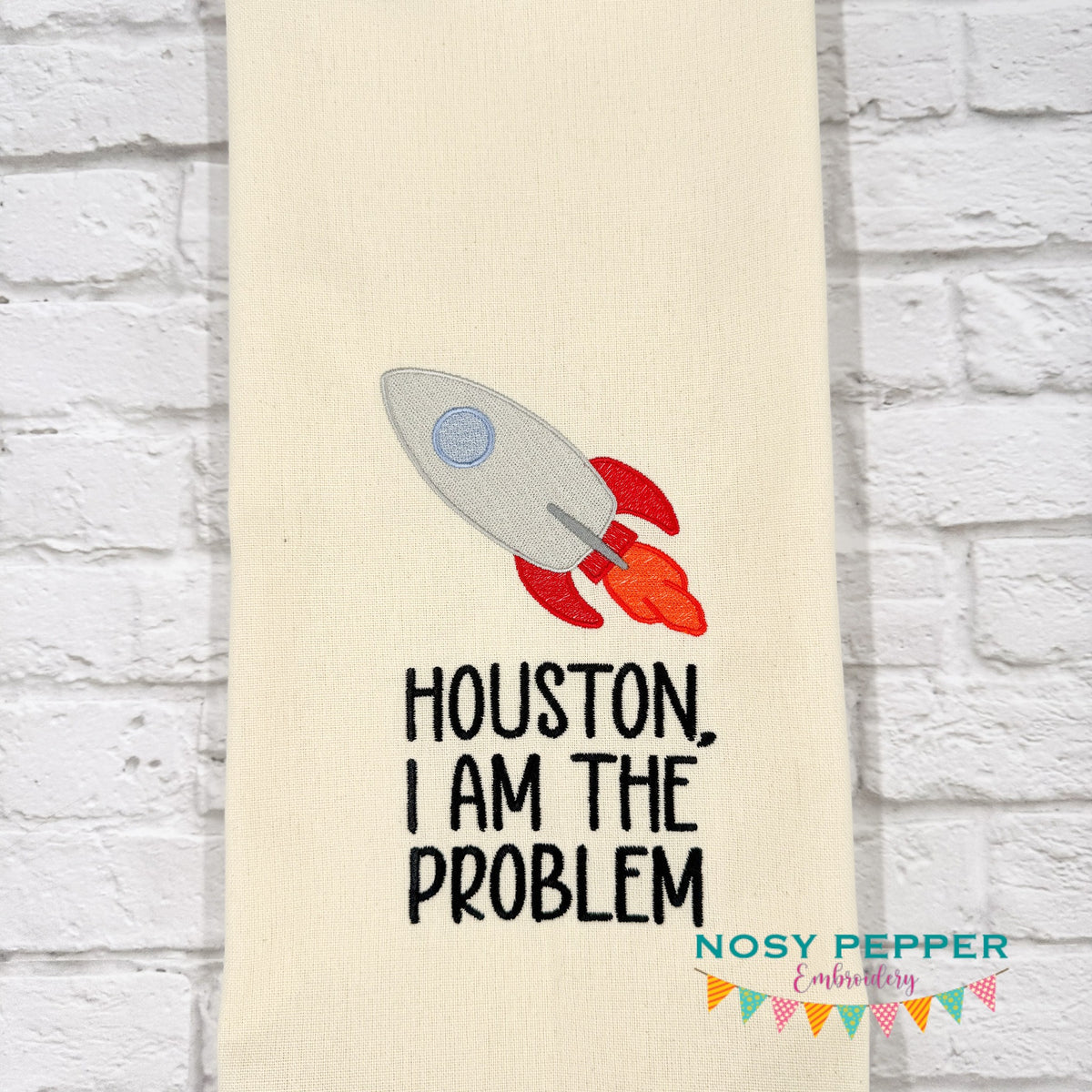 Houston sketchy machine embroidery design (4 sizes included) DIGITAL D ...