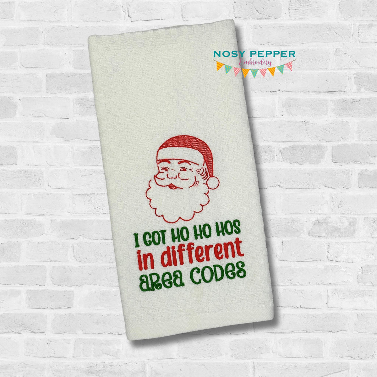 I Got Ho Ho Hos machine embroidery design (4 sizes included) DIGITAL D ...