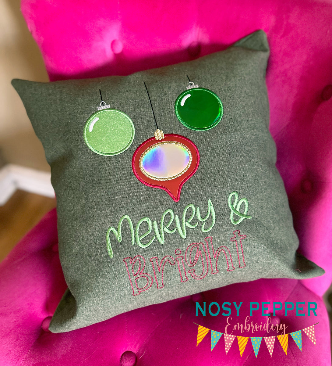 Zippered Pillow Cover PDF sewing pattern – Nosy Pepper Patterns