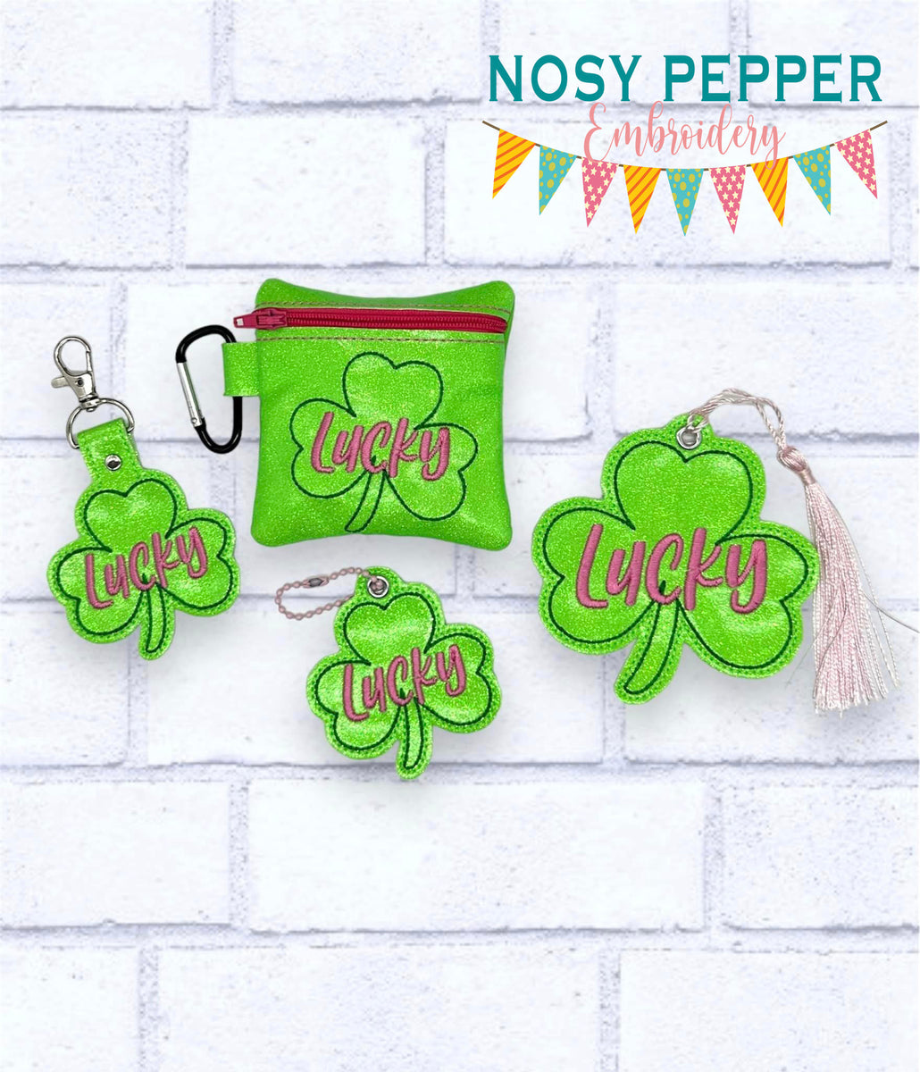 Lucky Bundle machine embroidery designs DIGITAL DOWNLOAD – Nosy Pepper ...