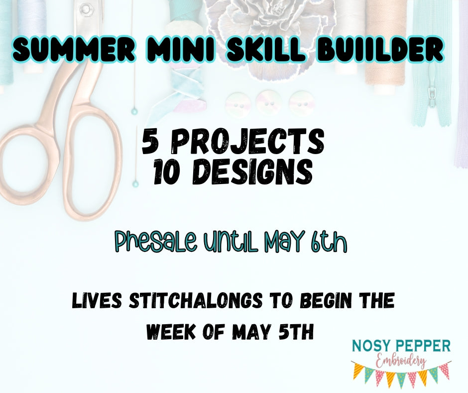 Mini Summer Skill Builder 2025 – Nosy Pepper Patterns