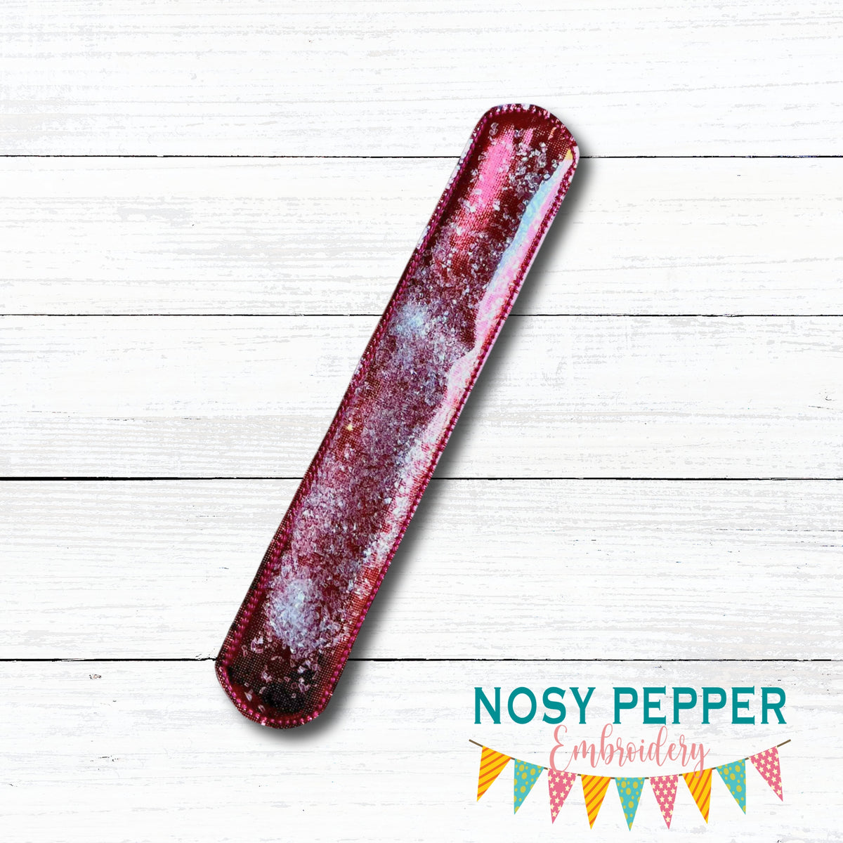 Shaker slap bracelet machine embroidery file (single and multi files i ...