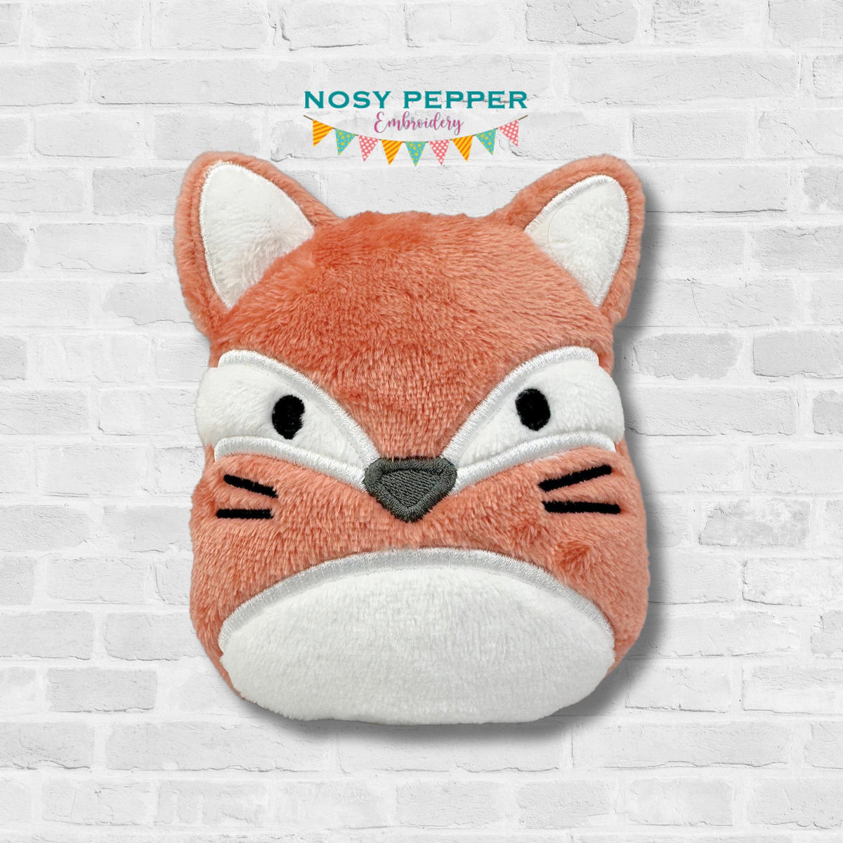 Fox squishy stuffie (5 sizes included) machine embroidery design machi ...