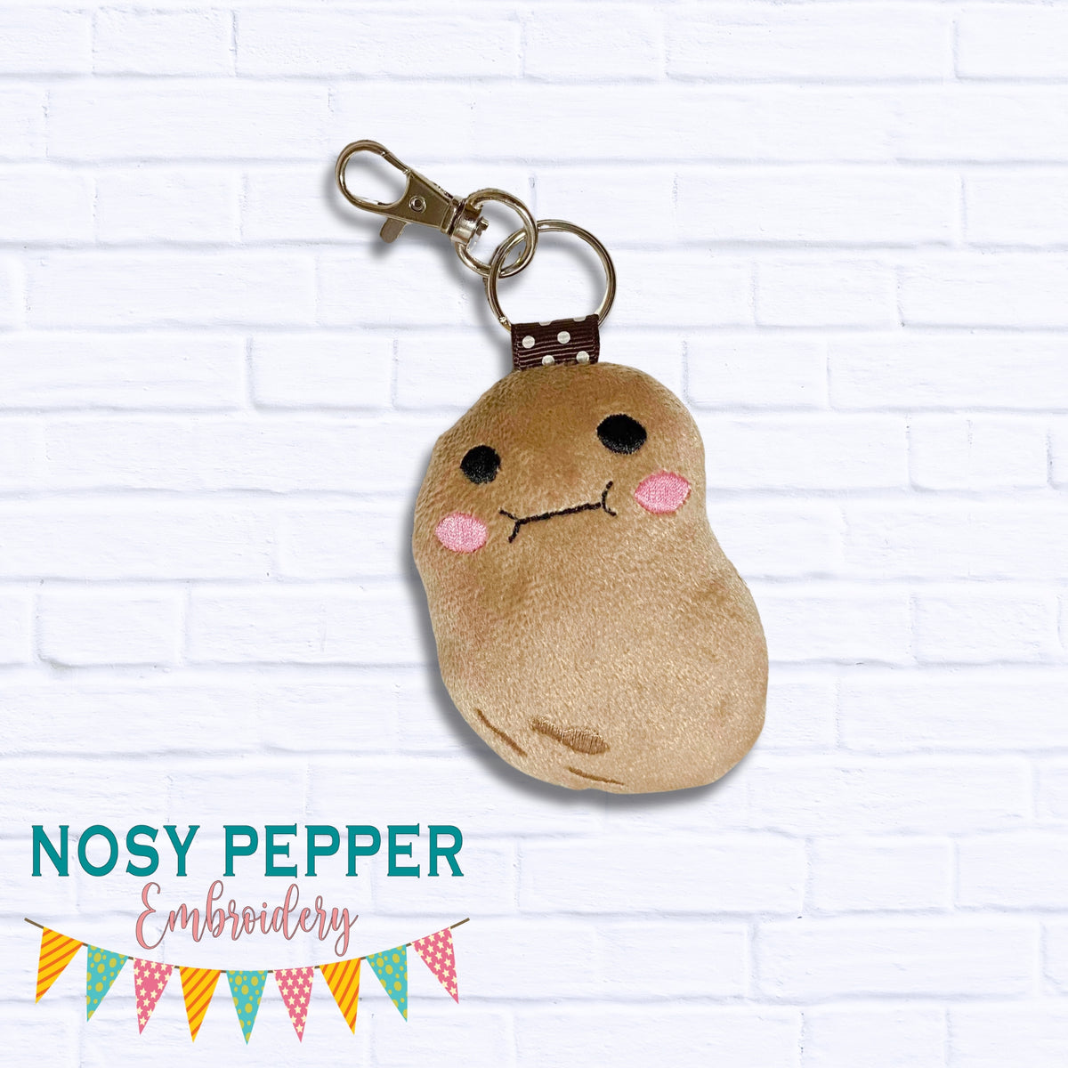 Potato mini stuffie machine embroidery design DIGITAL DOWNLOAD – Nosy ...