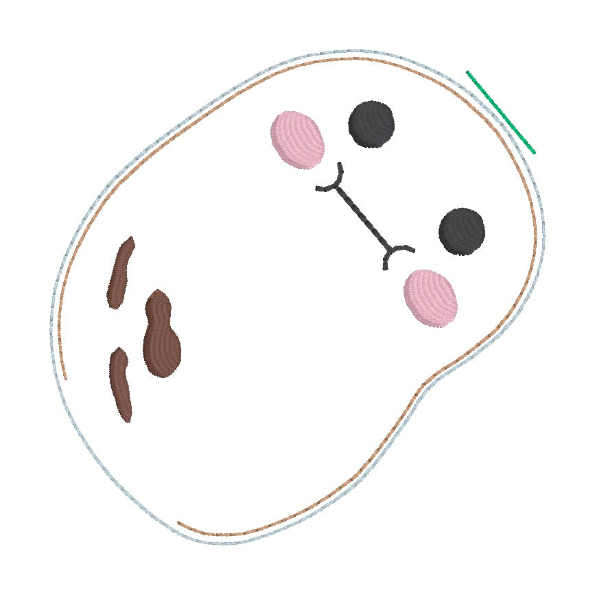 Potato mini stuffie machine embroidery design DIGITAL DOWNLOAD – Nosy ...