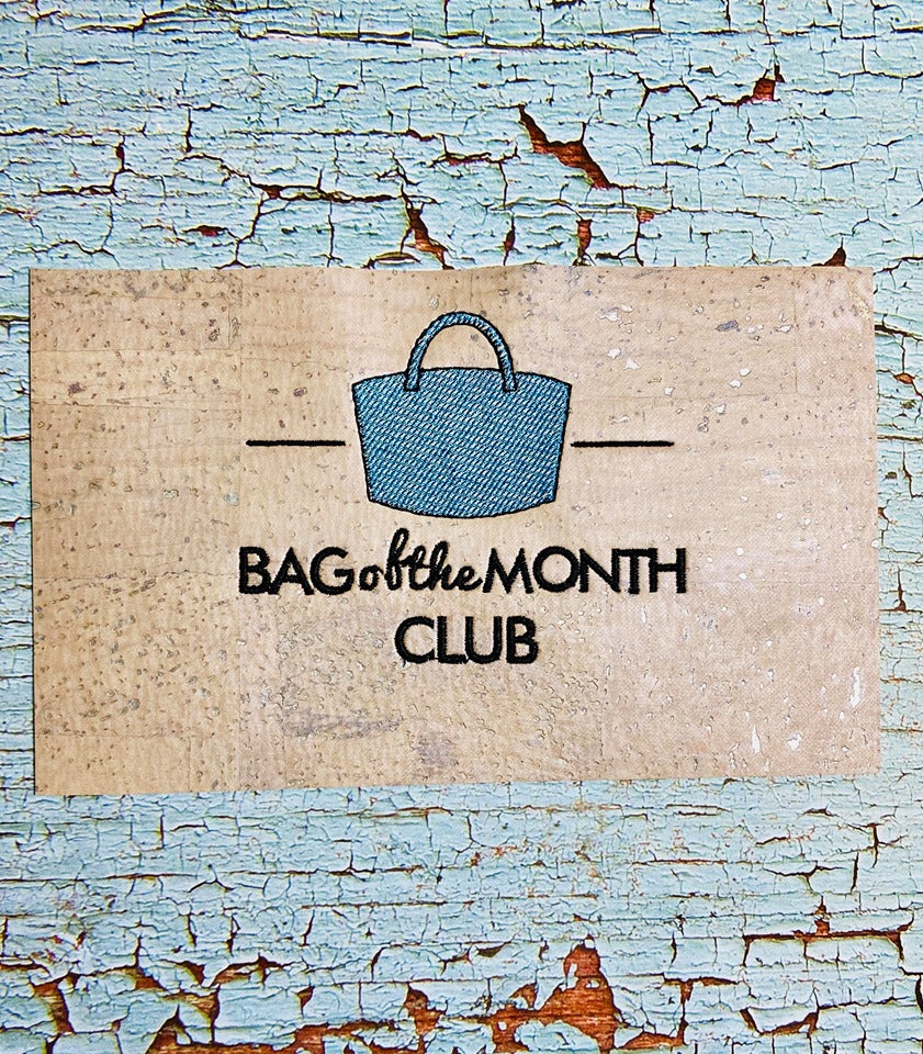 Bag of the Month Club set 4x4 machine embroidery design DIGITAL DOWNLO ...