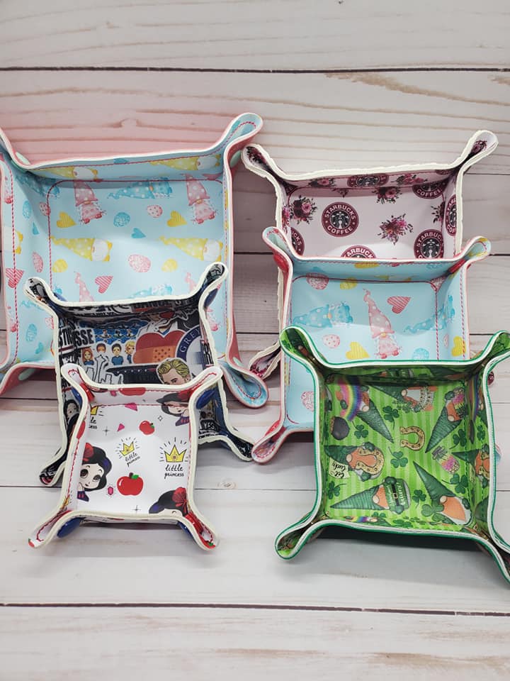 ITH Tray set of 6 sizes machine embroidery design DIGITAL DOWNLOAD ...