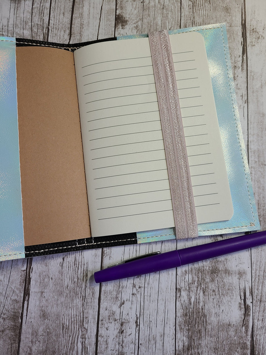 Dope Rhymes notebook cover (2 sizes available) machine embroidery desi ...