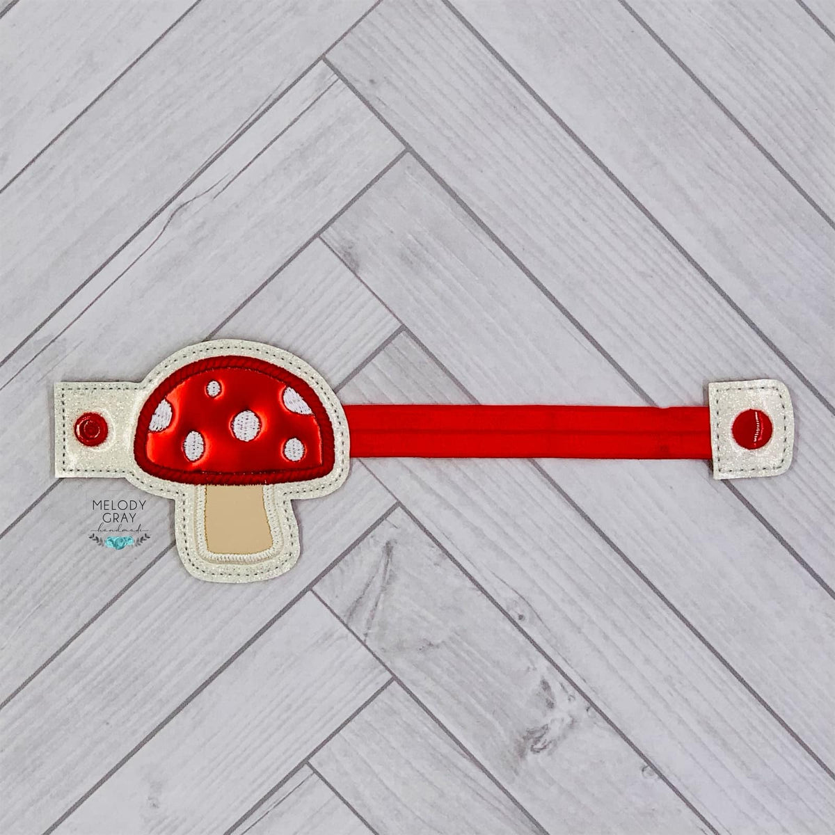 Toadstool applique bottle band machine embroidery design DIGITAL DOWNL ...