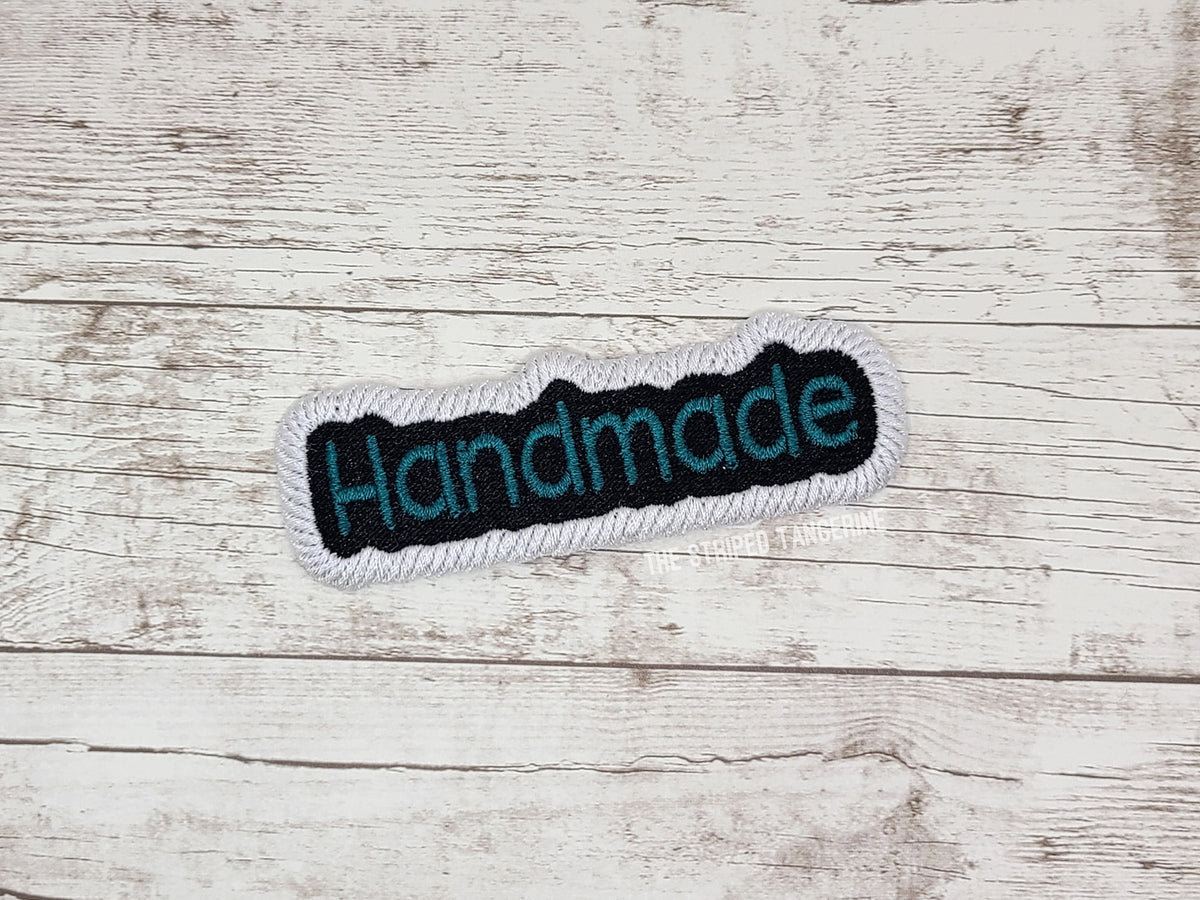Handmade patch (2 sizes included) machine embroidery design DIGITAL DO ...