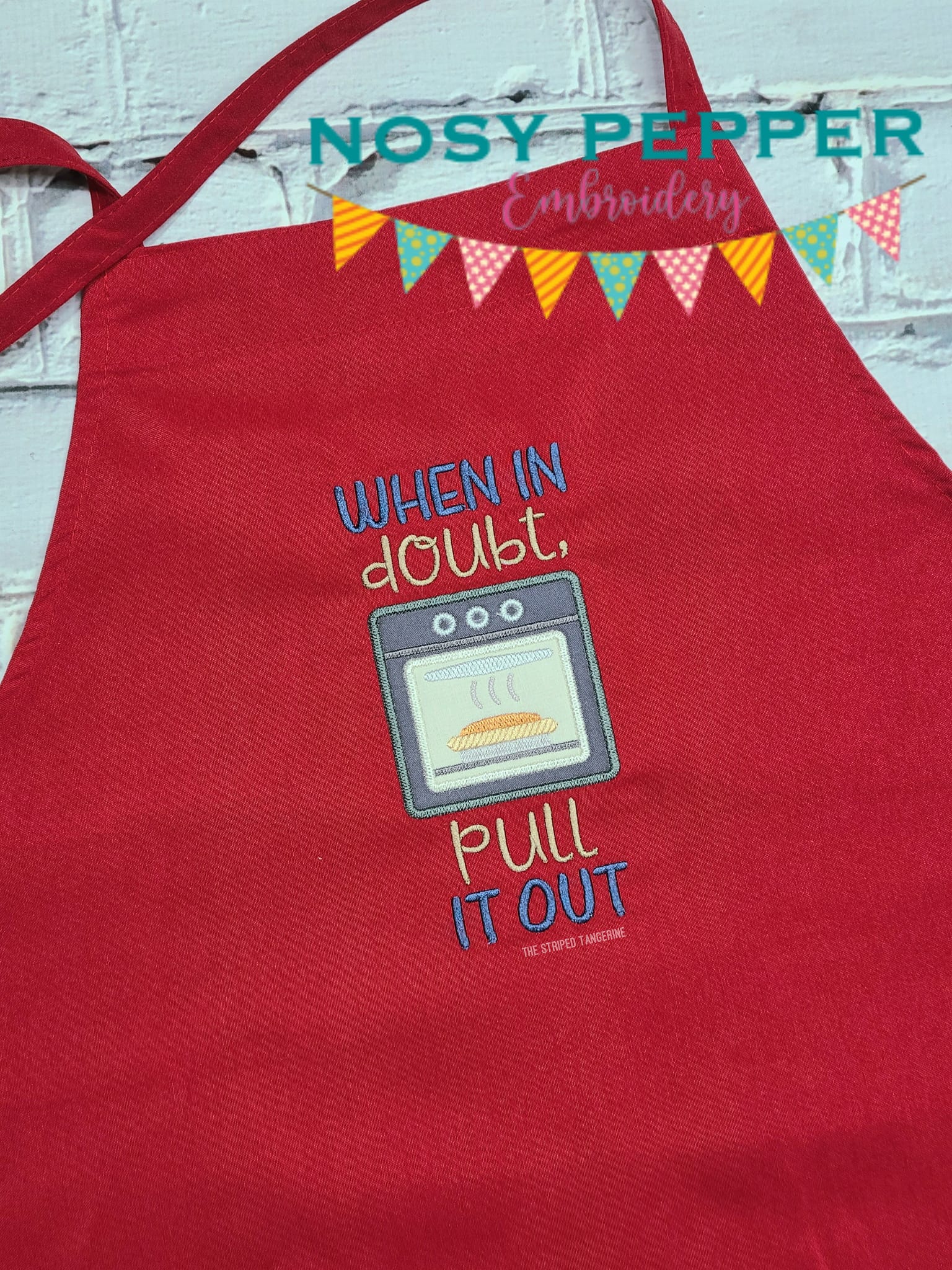 When in doubt, pull it out applique (4 sizes included) machine embroid ...