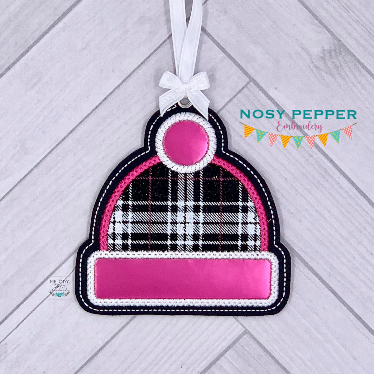 Hat Applique Ornament machine embroidery design DIGITAL DOWNLOAD – Nosy ...