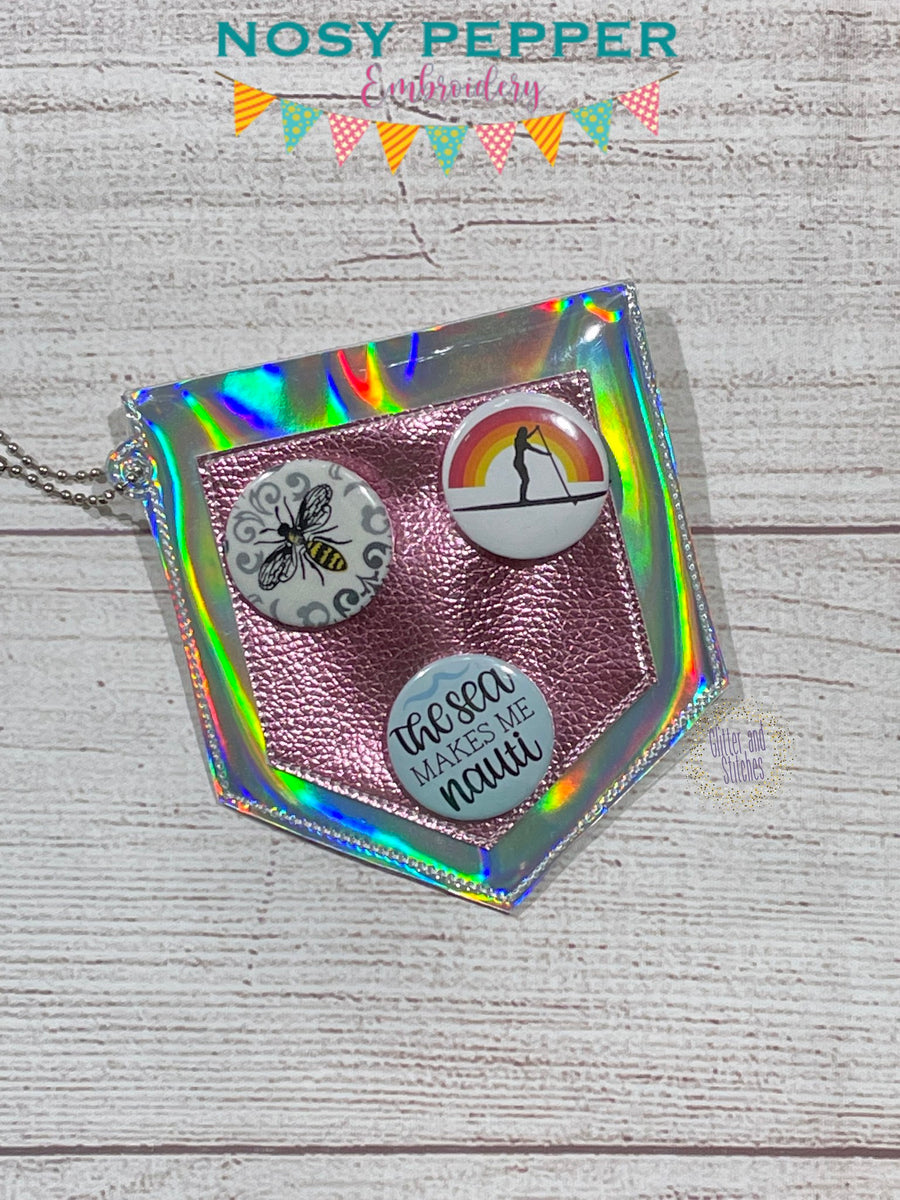 Pin ITH pouch (4 sizes included) machine embroidery design DIGITAL DOW ...