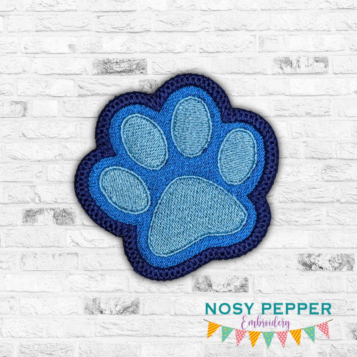 Paw Patch (2 sizes included) machine embroidery design DIGITAL DOWNLOA ...