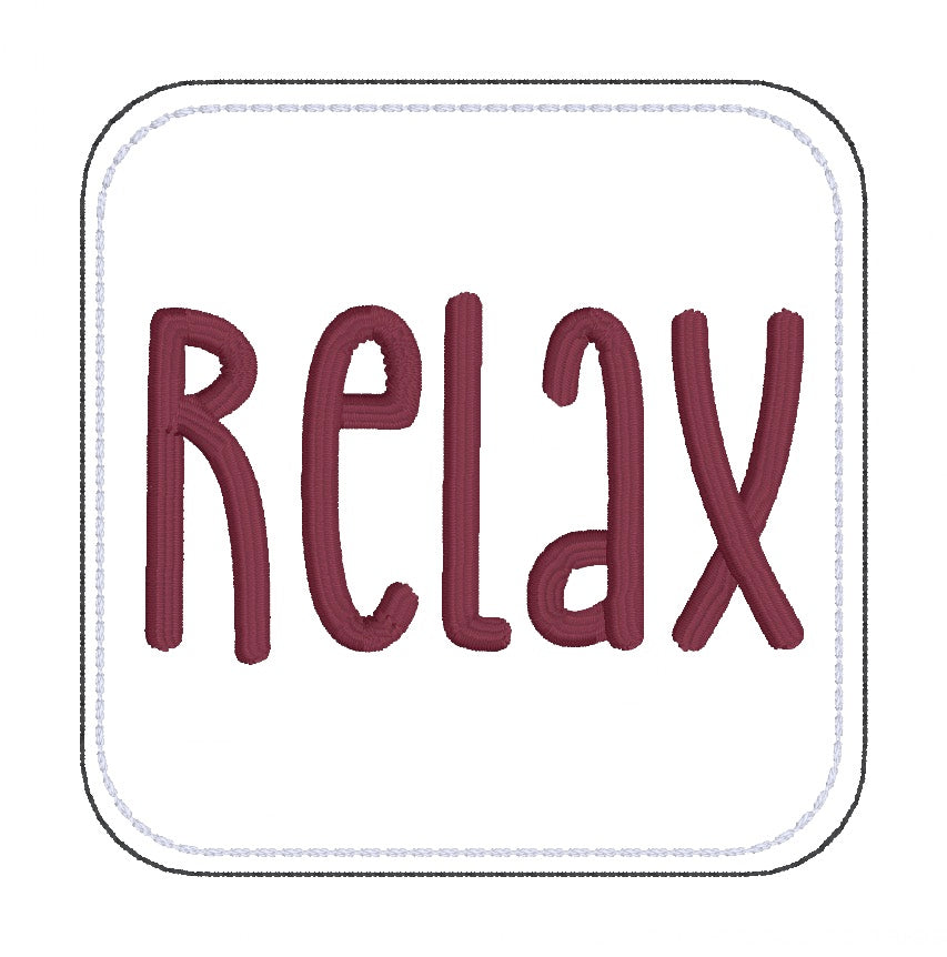 Drinks Coaster set machine embroidery design (4 designs included) DIGI ...