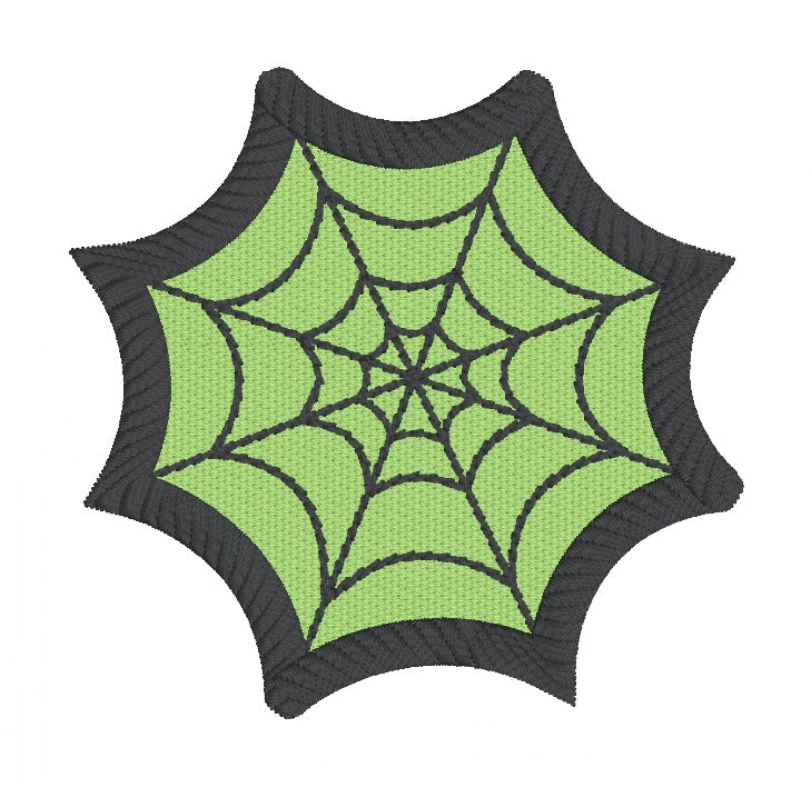 Web Patch (2 sizes included) machine embroidery design DIGITAL DOWNLOA ...